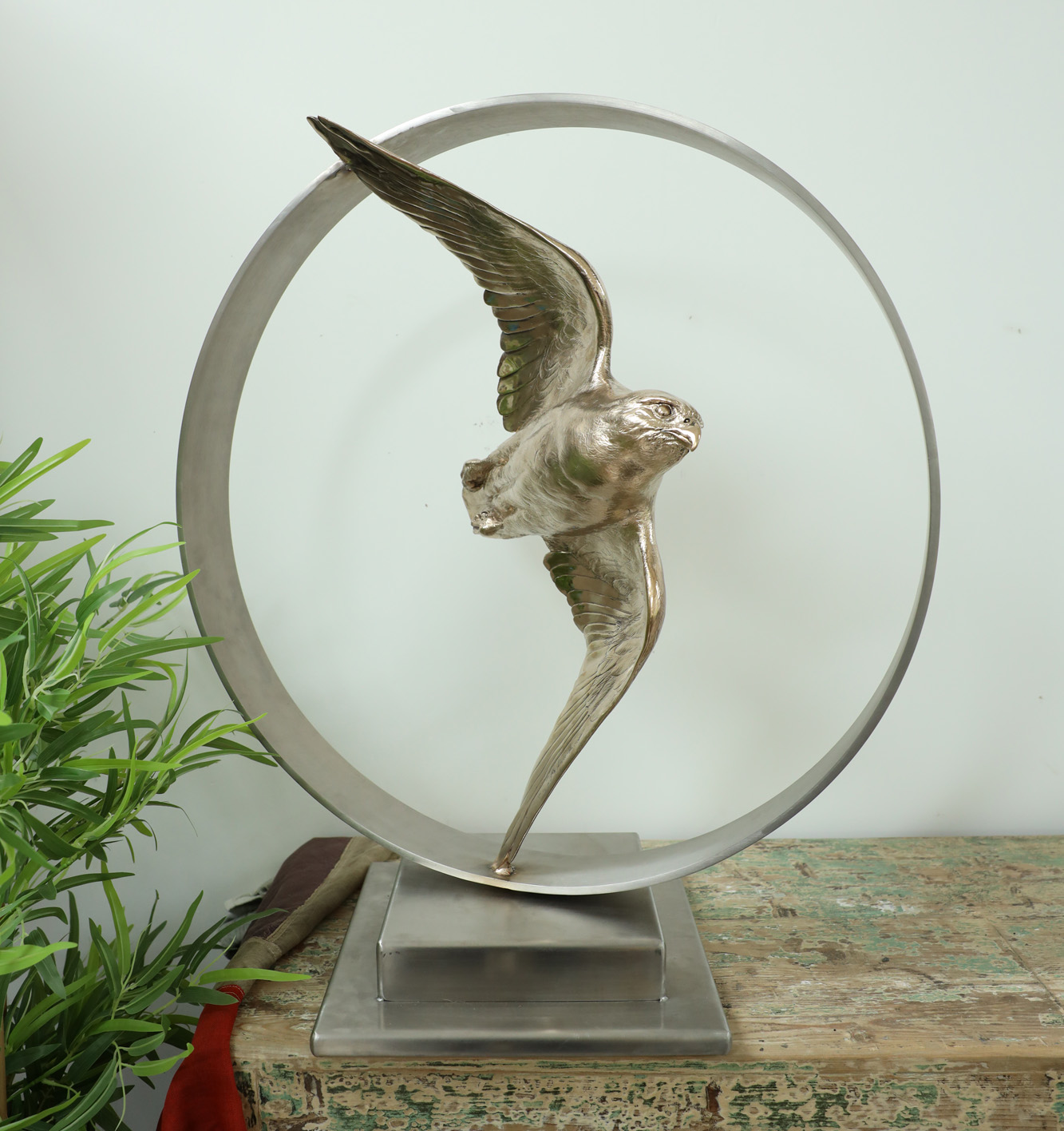 Cutting Edge - Timeless Collection - Falcon Sculpture - Winterburn Fine Art